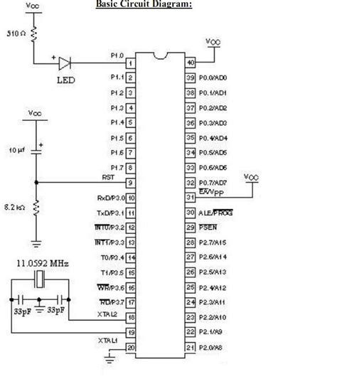 8051 Reset Circuit Rickey S World Of Microcontrollers Microprocessors