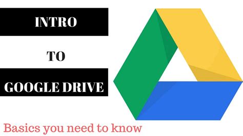 Google Drive Tutorial 2017 How To Use Intro For Beginners YouTube