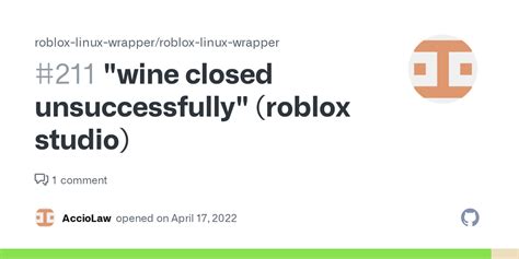 Wine Closed Unsuccessfully Roblox Studio Issue Roblox Linux Wrapper Roblox Linux