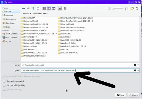 [kubuntu 20 04] Libreoffice Writer 7 2 2 2 Save As And Open Dialog Boxes English Ask