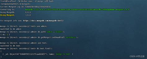Docker搭建3个实例mongodb60副本集docker 不能用配置文件 启动 Mongodb 60 Restart Csdn博客