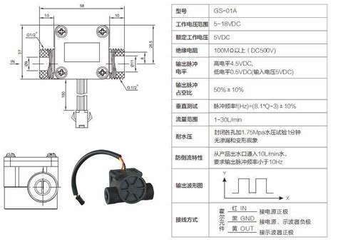 【雕爷学编程】arduino动手做（88） 霍尔水流量计传感器模块技术参数、工作原理与实验波形霍尔流量计 滤波 Csdn博客
