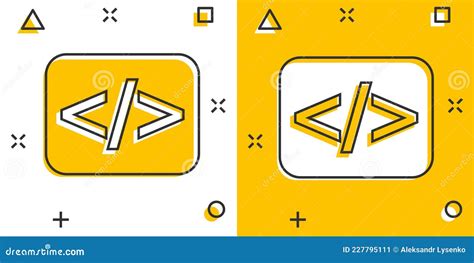 Vector Cartoon Open Source Icon In Comic Style Api Programming Concept Illustration Pictogram
