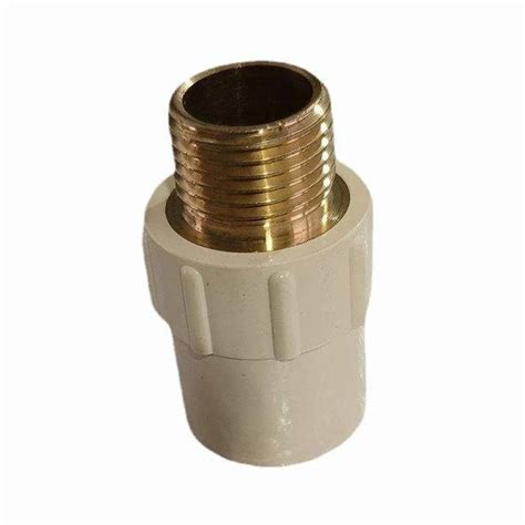 Cpvc Brass Male Thread Adapter At ₹ 19piece Cpvc Pipe Fitting In