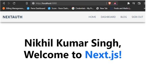 Implementing Authentication In Nextjs