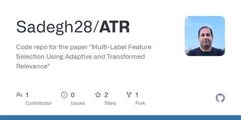 Github Sadegh28atr Code Repo For The Paper Multi Label Feature Selection Using Adaptive And