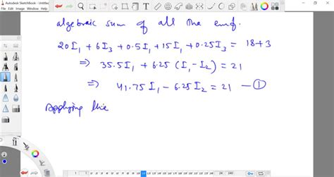 Solved Find The Currents Flowing In The Circuit In Figure 21 50