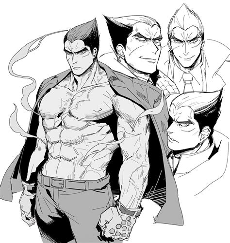 Mishima Kazuya Tekken And 1 More Drawn By Jabnagrkgkjj Danbooru