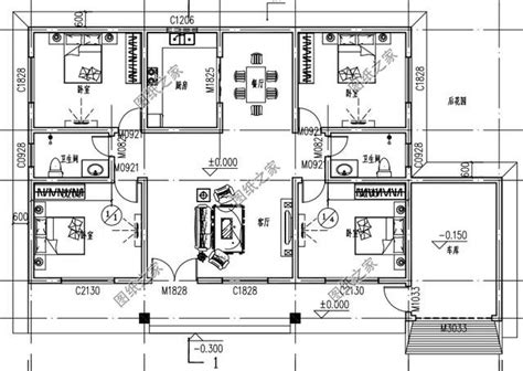 3款农村自建房一层户型图,南北通透,比高层好看多了建房知识鲁班设计图纸官网 3款农村自建房一层户型图,南北通透,比高层好看多了建房知识鲁班设计图纸官网