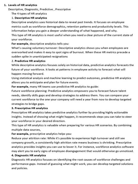 levels of hr analytics pdf analytics business