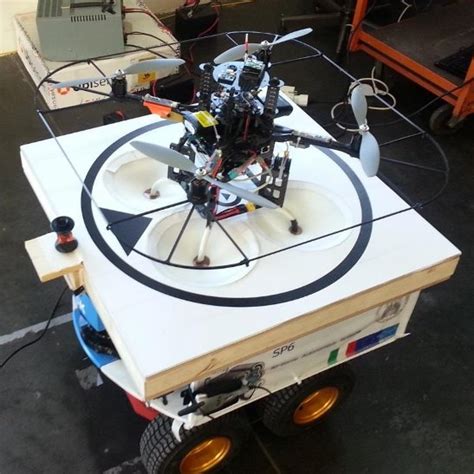 Customized Ugv Platform With The Uav On The Landing Platform Download Scientific Diagram