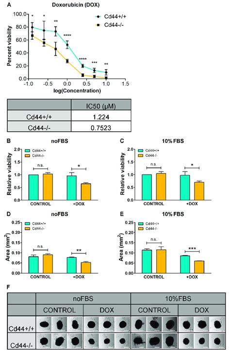 Knockout Of Cd44 Sensitizes Osteosarcoma Cells To Doxorubicin Dox Download Scientific Diagram