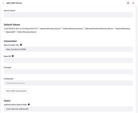 Ldap Configuration Reference Liferay Official Documentation Liferay