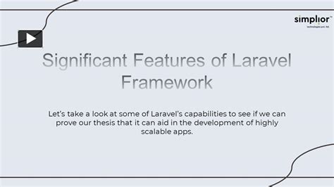 Ppt Significant Features Of Laravel Framework Powerpoint Presentation