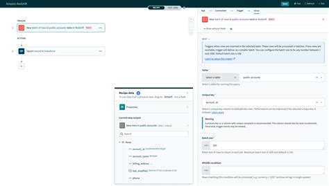 Workato Connectors Redshift New Row Triggers Workato Docs