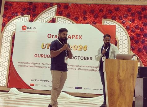 india oracle apex user group on linkedin oracle lowcode orclapex ai genai inoaug