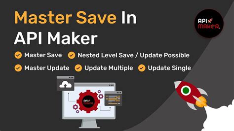 5 Master Saveupdate Api In Api Maker Auto Generated Schema Based Apis