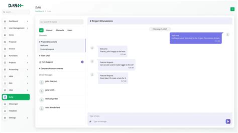 zulip chat add on detailed documentation