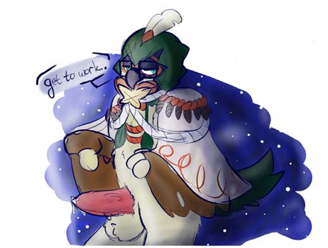 Rule 34 Avian Balls Bird Brown Body Brown Feathers Clothing Decidueye