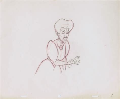 Deja View The Stepmother Disney Art Style Character Model Sheet