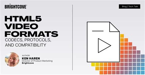 Html5 Video Formats Codecs Protocols And Compatibility Sean Park