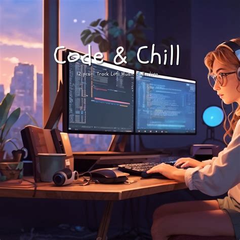 Code And Chill 12 Track Lofi Music Collection For Night Coding Sessions Etsy