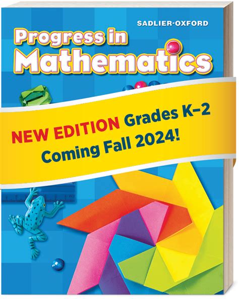 Progress In Mathematics K 2 Request More Info Sadlier School