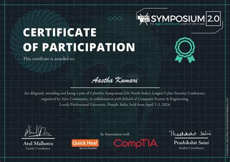 Aastha Kumari On Linkedin Workshop Cybersecurity