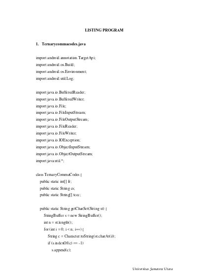 Implementasi Dan Analisis Algoritma Kompresi Ternary Comma Code Dalam Kompresi File Text Pada