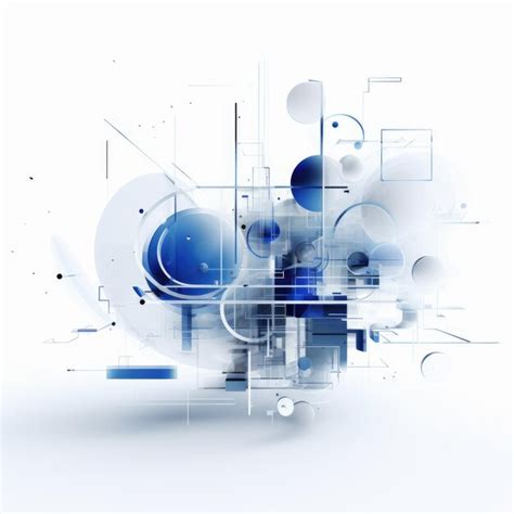 Premium Ai Image A Colorful Abstract Design With Circles And Lines On It