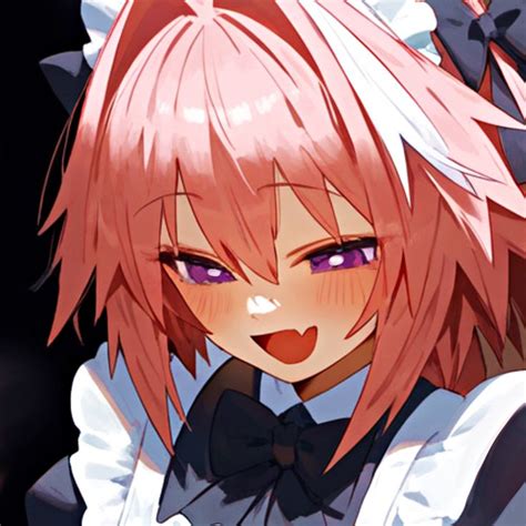 Maid Astolfo Icon Desenhos De Anime Personagens De Anime Ícones Fofos