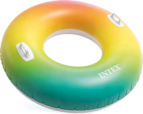 Intex Color Whirl Swimming Pool Float Tube With Handle 48 Inch Buy