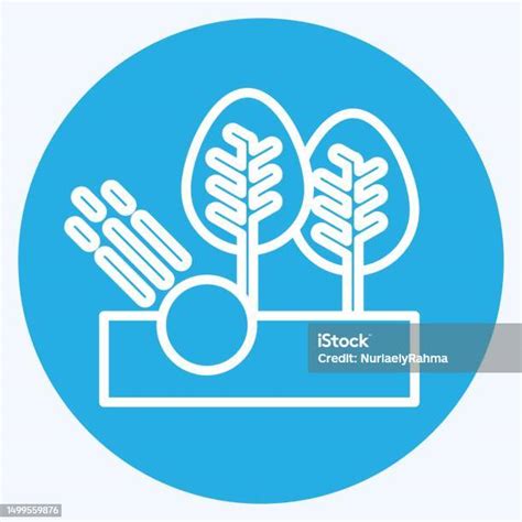 아이콘 포레스트 골프 심볼과 관련이 있습니다 파란 눈 스타일 심플한 디자인 편집 가능 간단한 그림 경쟁에 대한 스톡 벡터 아트 및 기타 이미지 Istock