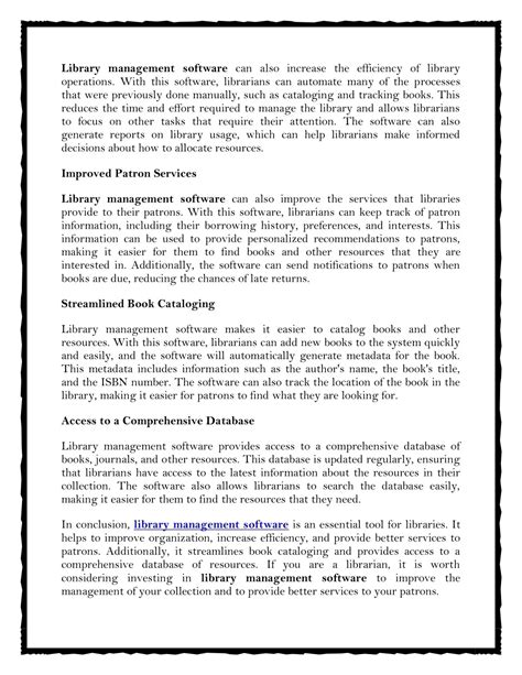 Ppt The Benefits Of Library Management System Software Powerpoint