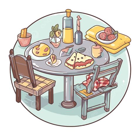 To Set The Table Clipart