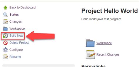 how to create and run a job in jenkins using jenkins freestyle project java code geeks