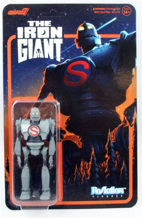 Le Géant De Fer The Iron Giant Super7 Reaction Figure Super Iron