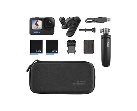 Gopro Hero 10 Black Bundle Clip Giratorio Shorty Bateria Extra