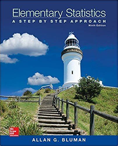 elementary statistics a step by step approach 9th edition solutions