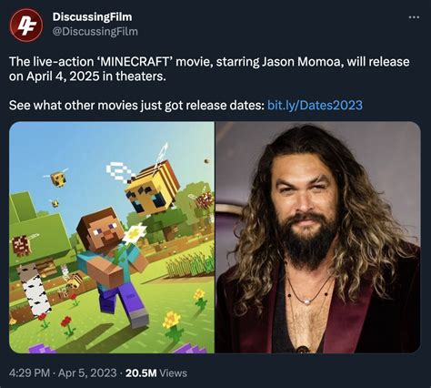 Jason Momoa In Minecraft Movie Minecraft Movie Know Your Meme