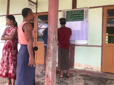 တောင်ပြိုလက်ဝဲမြို့ စာစစ်ဌာနမှ တက္ကသိုလ်ဝင်စာမေးပွဲတွင် ဖြေဆိုအောင်မြင်မှု ၅၅ ၁၇ ရာခိုင် နှုန