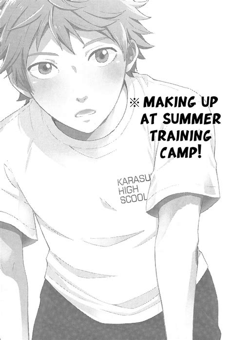 Maru Raku Haikyu Dj Hinata To Kageyama Ga Gasshuku Chuu Ni