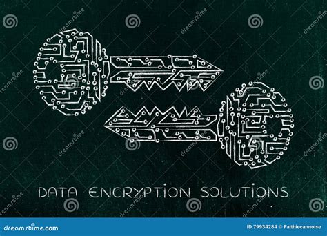 Matching Keys Made Of Electronic Circuits Encryption And Cryptography
