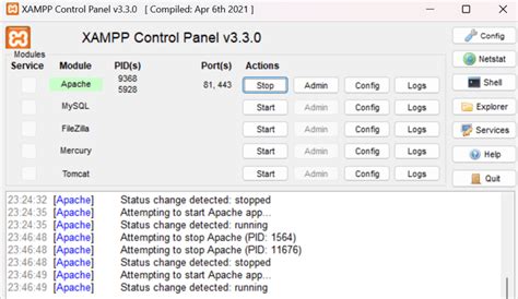 How To Change XAMPP Apache Server Port GeeksforGeeks