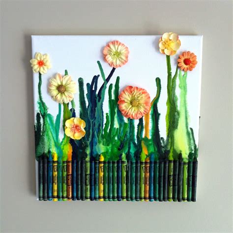 Artsy Fartsy Annie Diy Melted Crayon Art