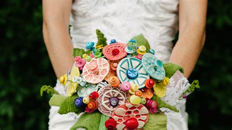 The Button Florist Button Flowers And Accessories