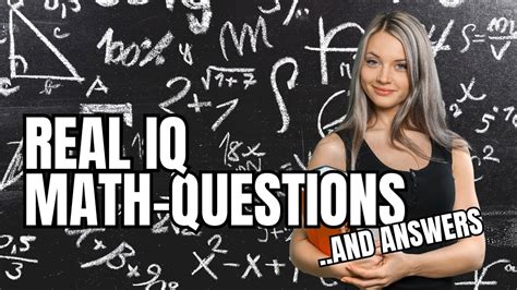 Math Iq Test Challenge 5 Real Iq Questions With Answers And