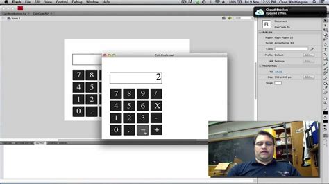Flash Tutorial 10 Calculator Part 2 Youtube