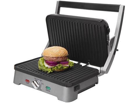 Grillsanduicheira Arno Destacável Premium Retangular 1200w Com Coletor