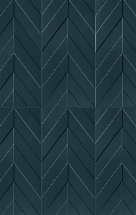 Blue Chevron Patterns